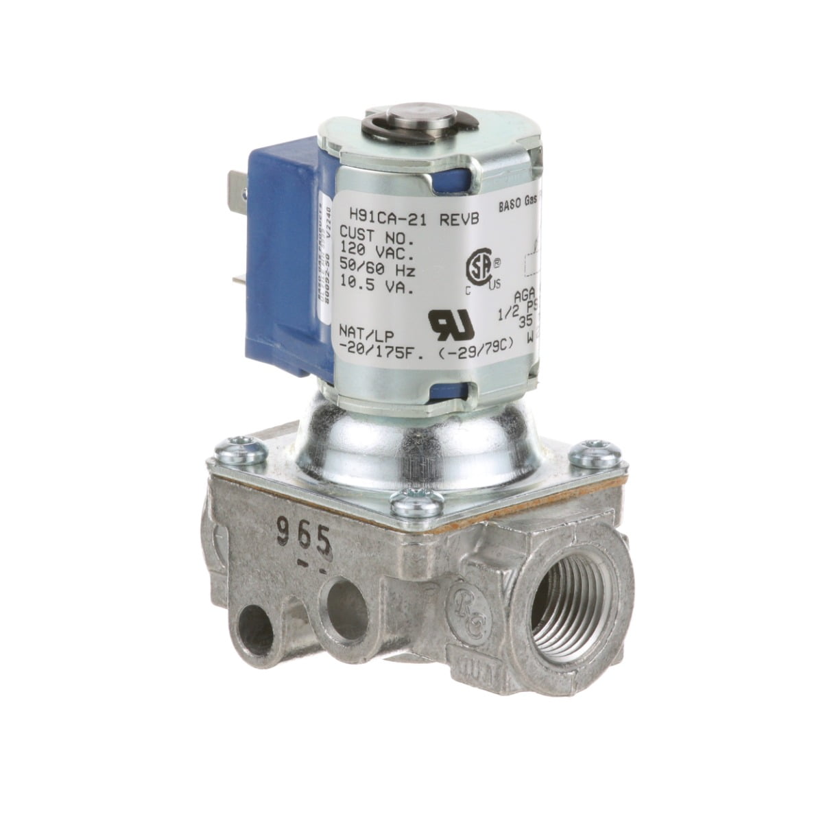 GRO-Z085160 Gas Solenoid 120V, 3/8FPT | Exact Fit Replacement for Groen ...