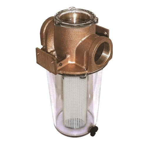 GROCO ARG-755 Series 3/4 Raw Water Strainer w/Non-Metallic Plastic ...