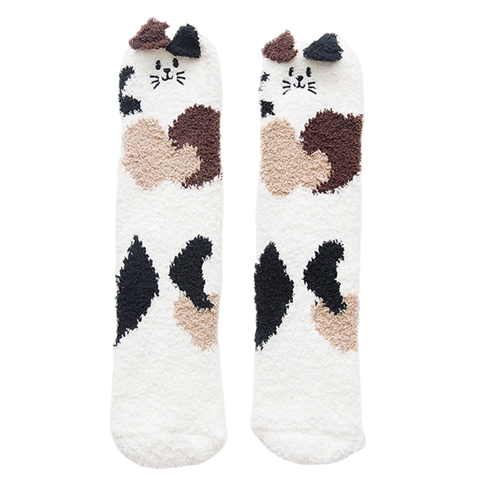 GROFRY 1 Pair Adults Socks Cartoon Cat Rabbit Alpaca Giraffe Chick ...