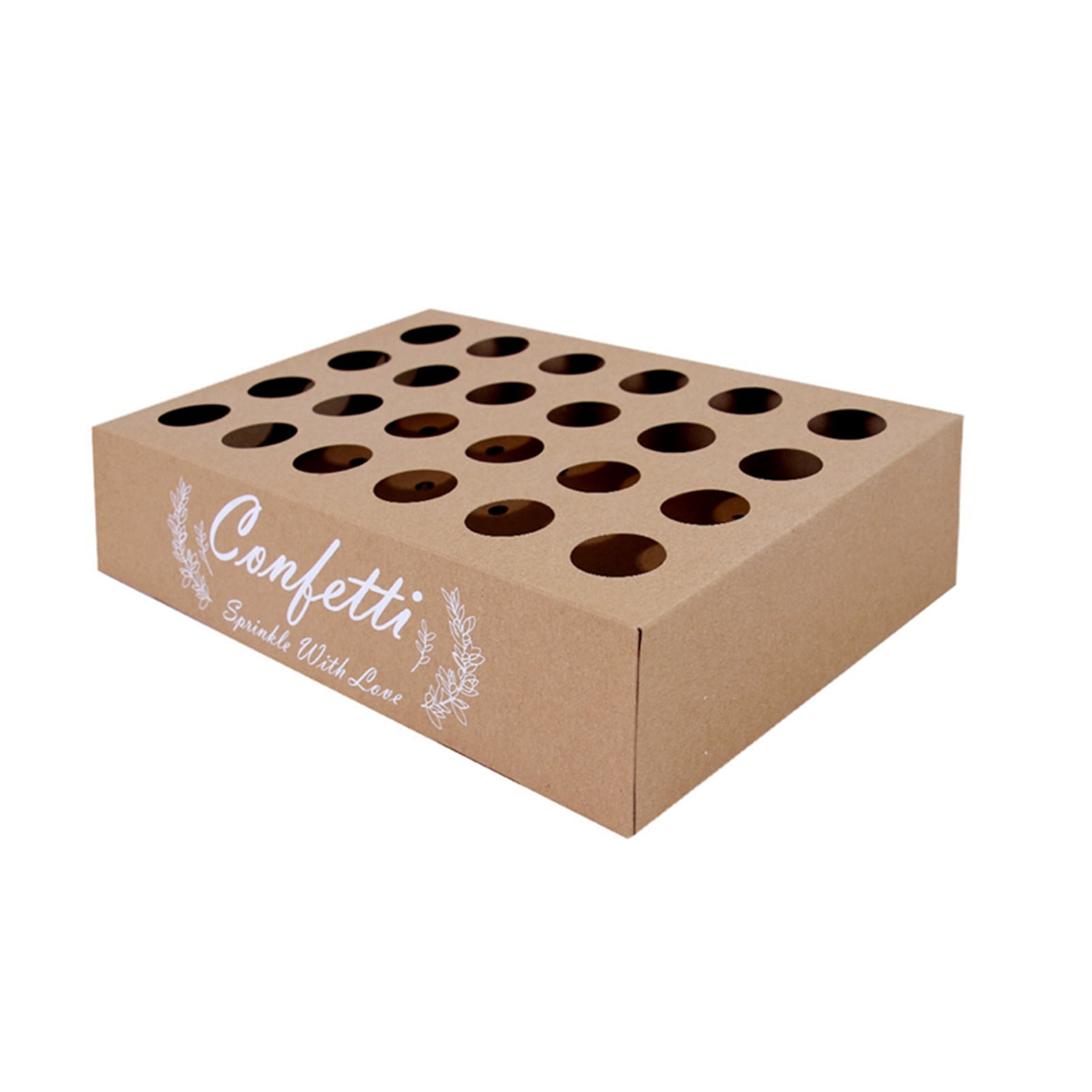 GROFRY 1 Set Confetti Tray 24 Holes Easy to Install Environmentally ...