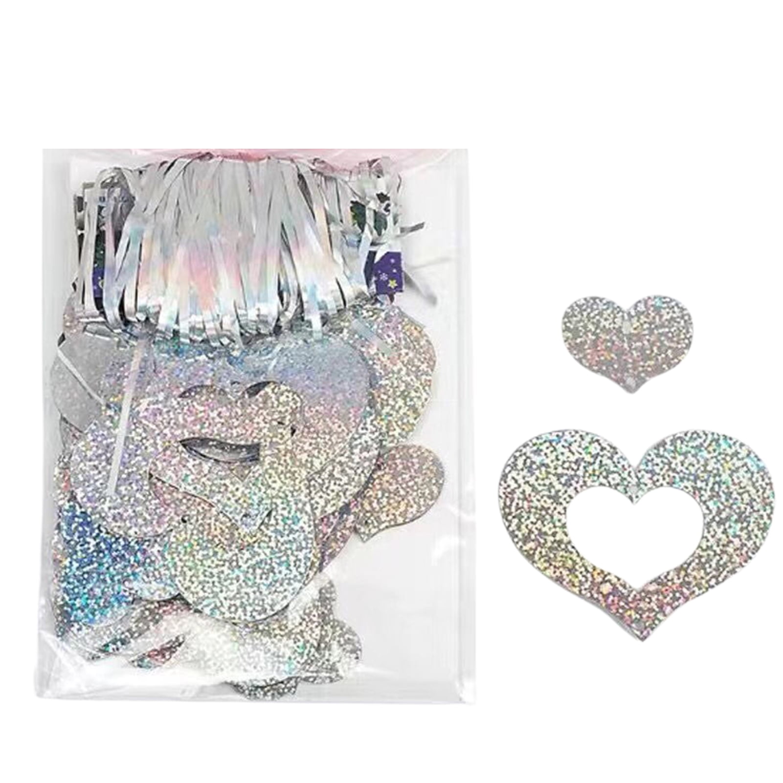 GROFRY 1 Set Nice-looking Balloon Glitter Pendant Easy Use Plastic ...