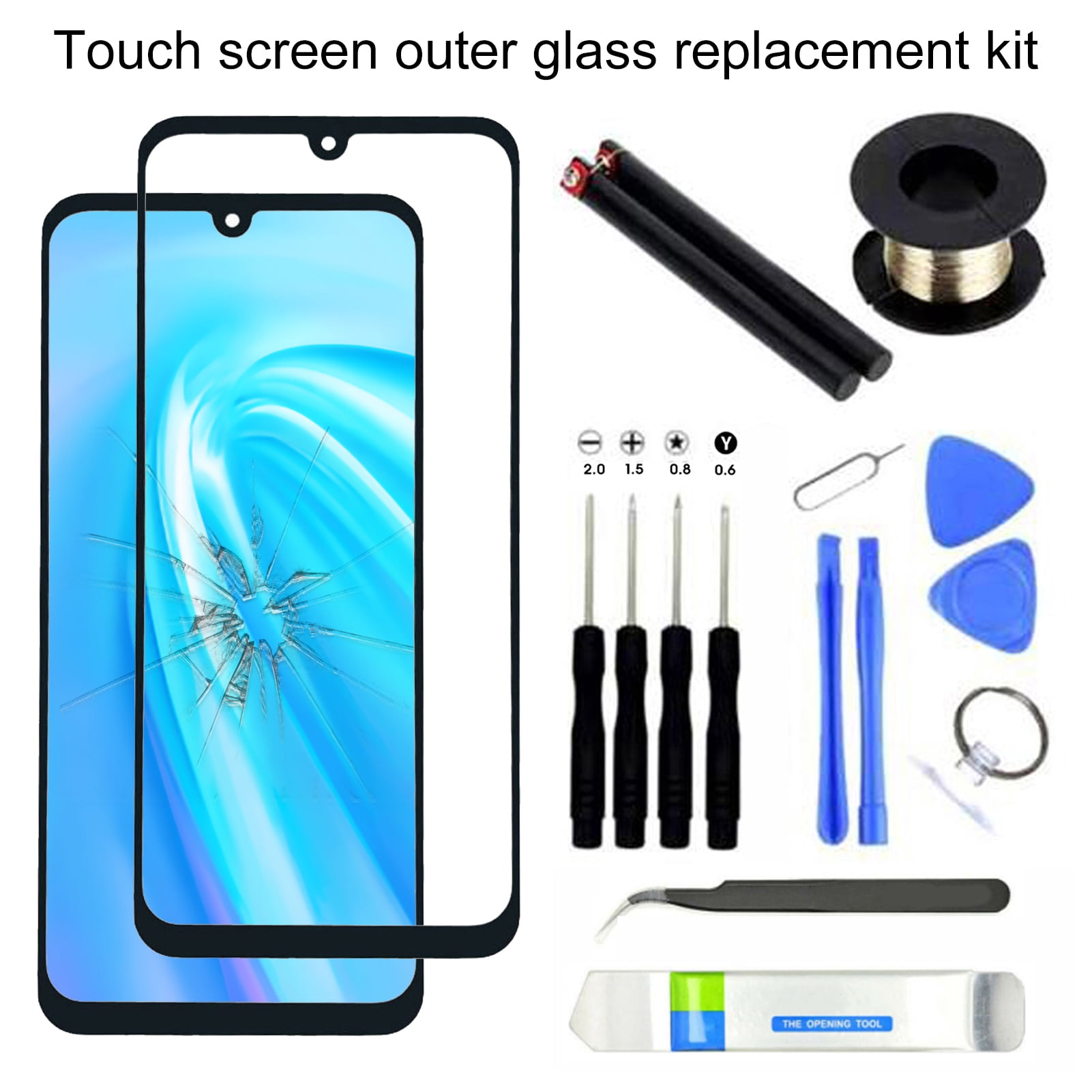 GROFRY 1 Set Touch Screen with OCA Adhesive Replacement Professional ...
