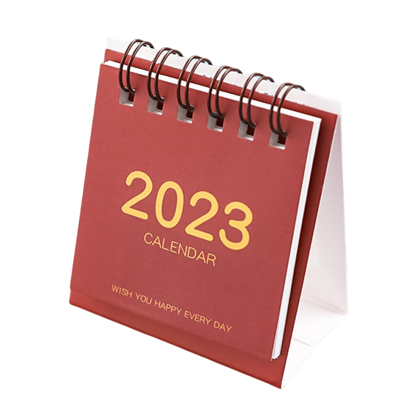 GROFRY 2023 Calendar Minimalist Decorative Self-Standing Easy Page ...