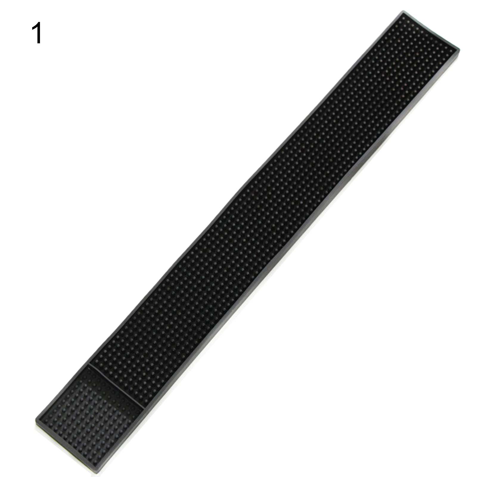 GROFRY Bar Mat Easy to Clean Quick Drainage Rubber Elastic More Thicker ...