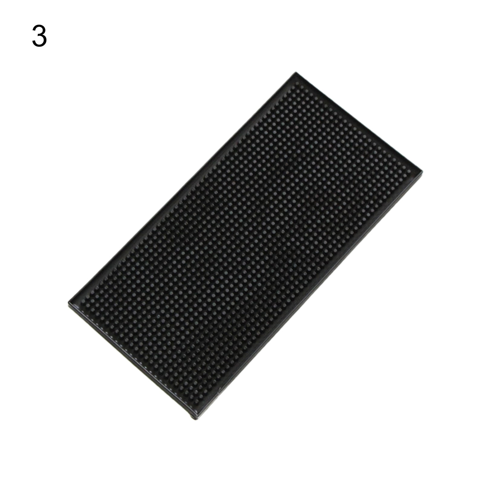 GROFRY Bar Mat Easy to Clean Quick Drainage Rubber Elastic More Thicker ...