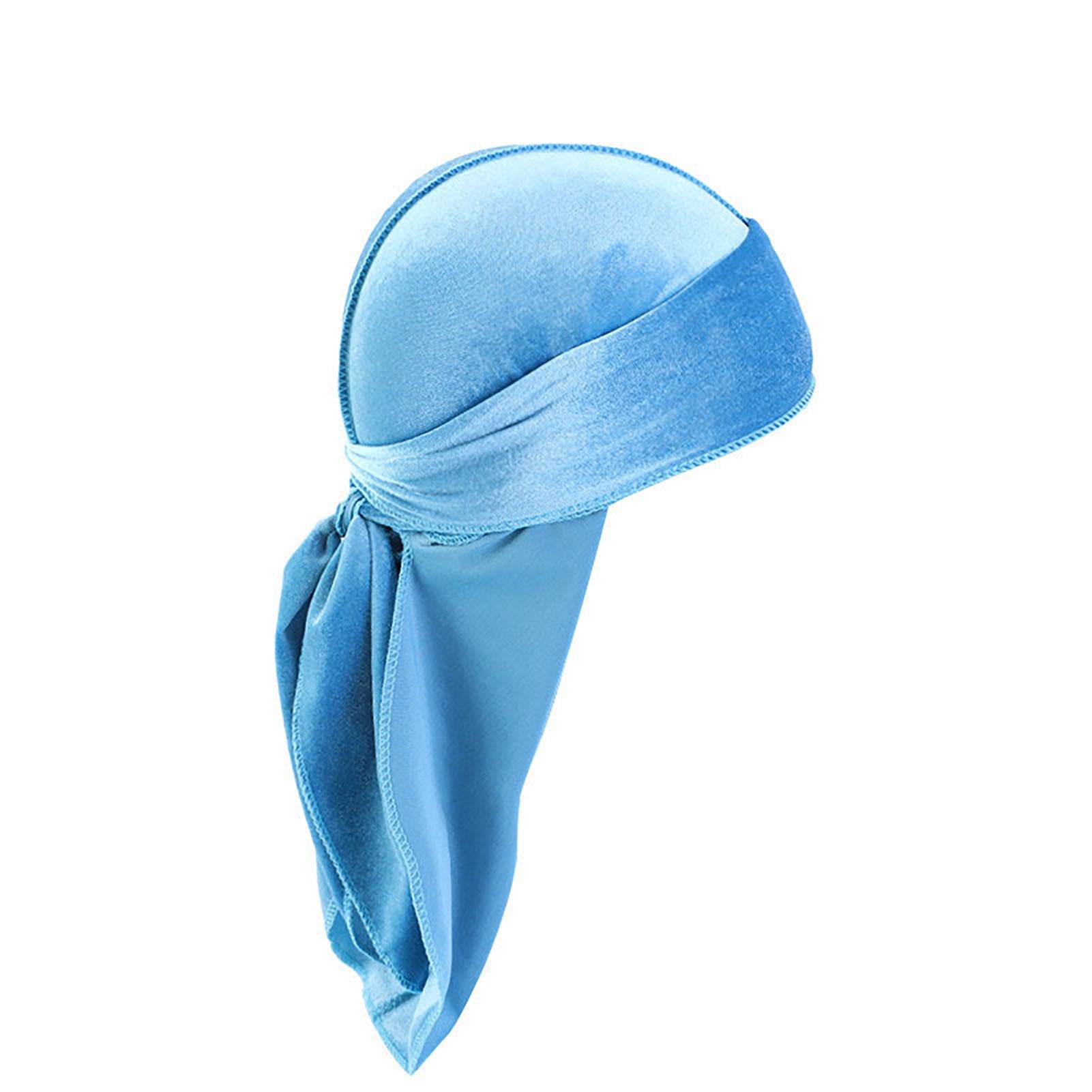 GROFRY Comfortable Durag Cap Solid Color Ultra Soft Keep Warm Velvet ...