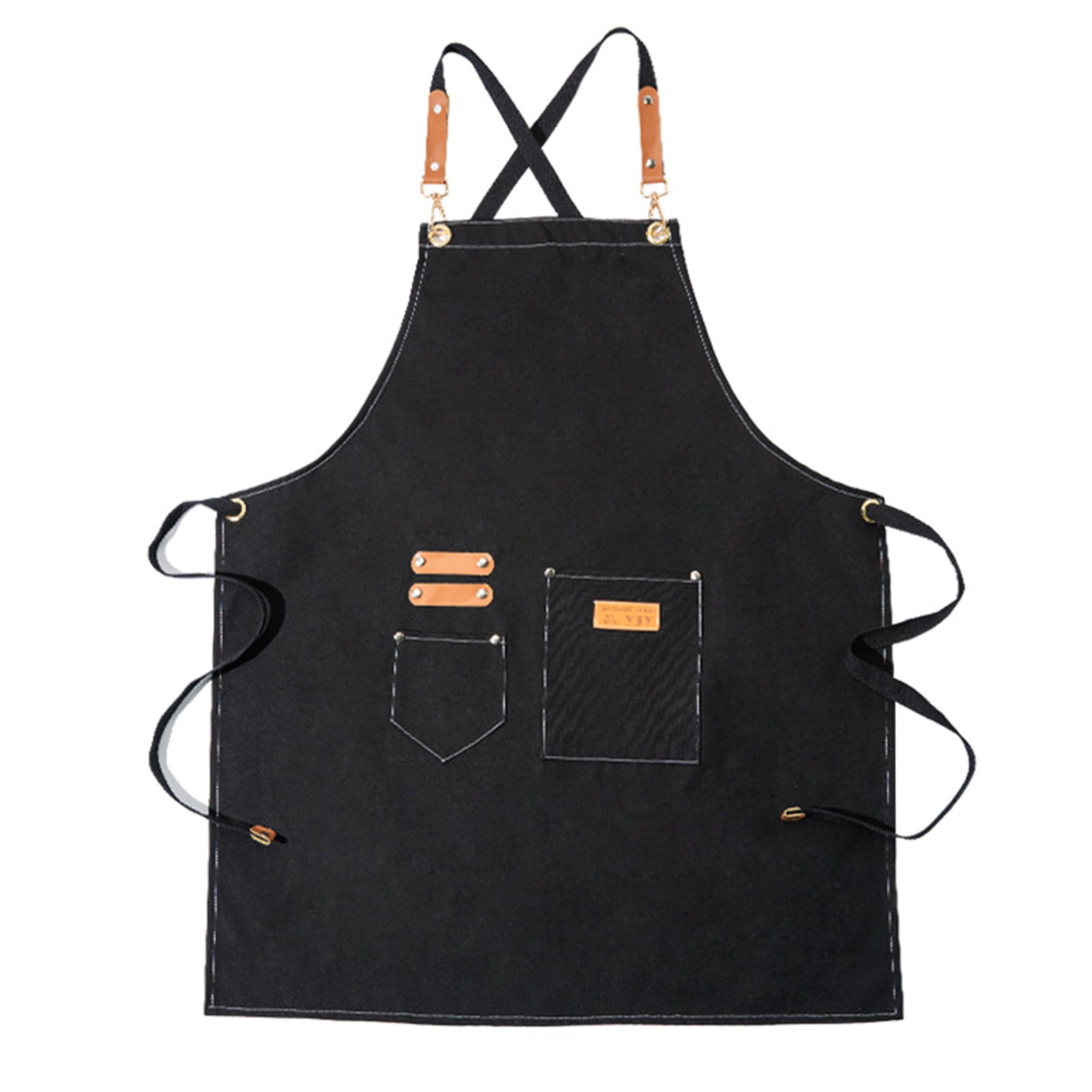 GROFRY Flexible Kitchen Apron Shrinkage-proof Canvas Anti-deformed ...