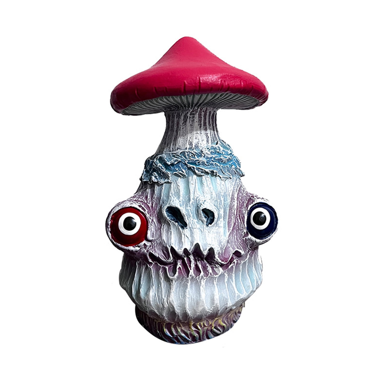 GROFRY Handmade Mushroom Statue Anti-fade Thrilling Halloween Style ...