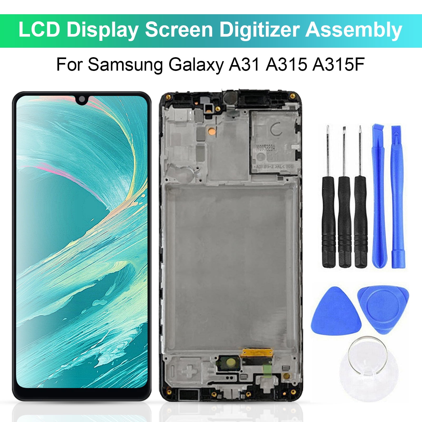 GROFRY LCD Touch Screen Original AMOLED LCD Display Screen Digitizer Assembly Replacement Repair ...