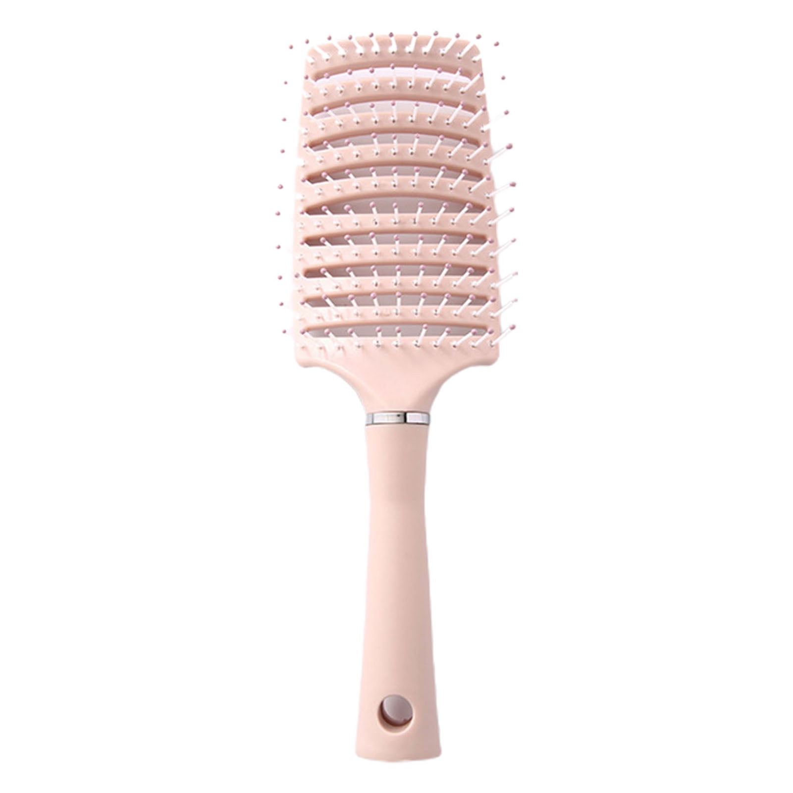 GROFRY Rib Comb Anti-static 110 Teeth Curved Design Hanging Hole Scalp ...