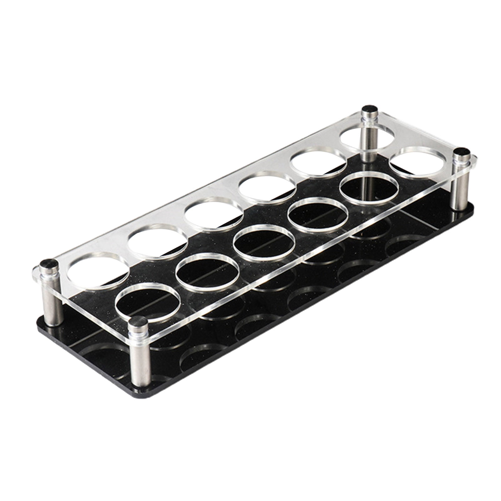 GROFRY Wine Cup Holder High Stability Transparent Lightweight Square ...