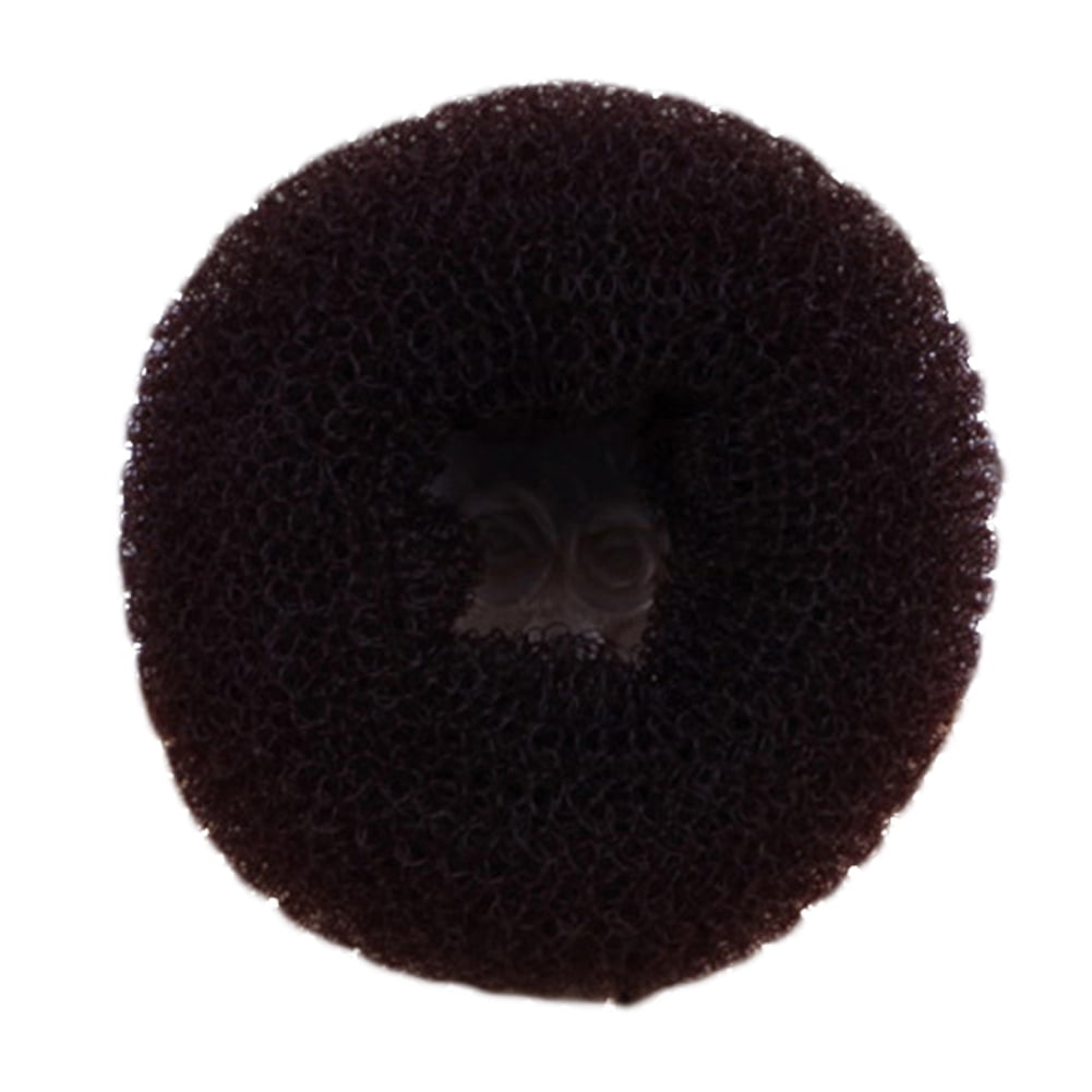 GROFRY Women Hair Circle Rope Fluffy Donut Bun Maker Braider Headwear ...