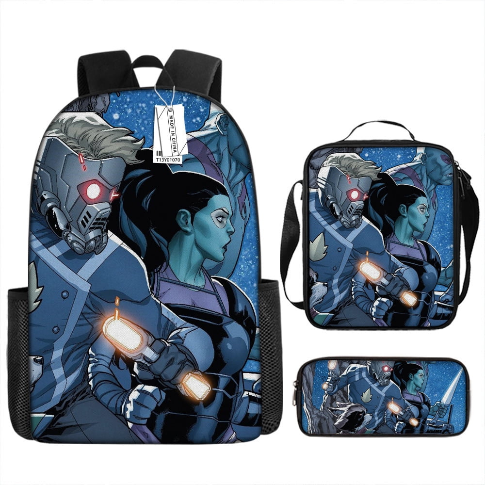GROOT Anime Backpacks Sets, Cartoon Laptop Backpack with Shoulder Bag ...