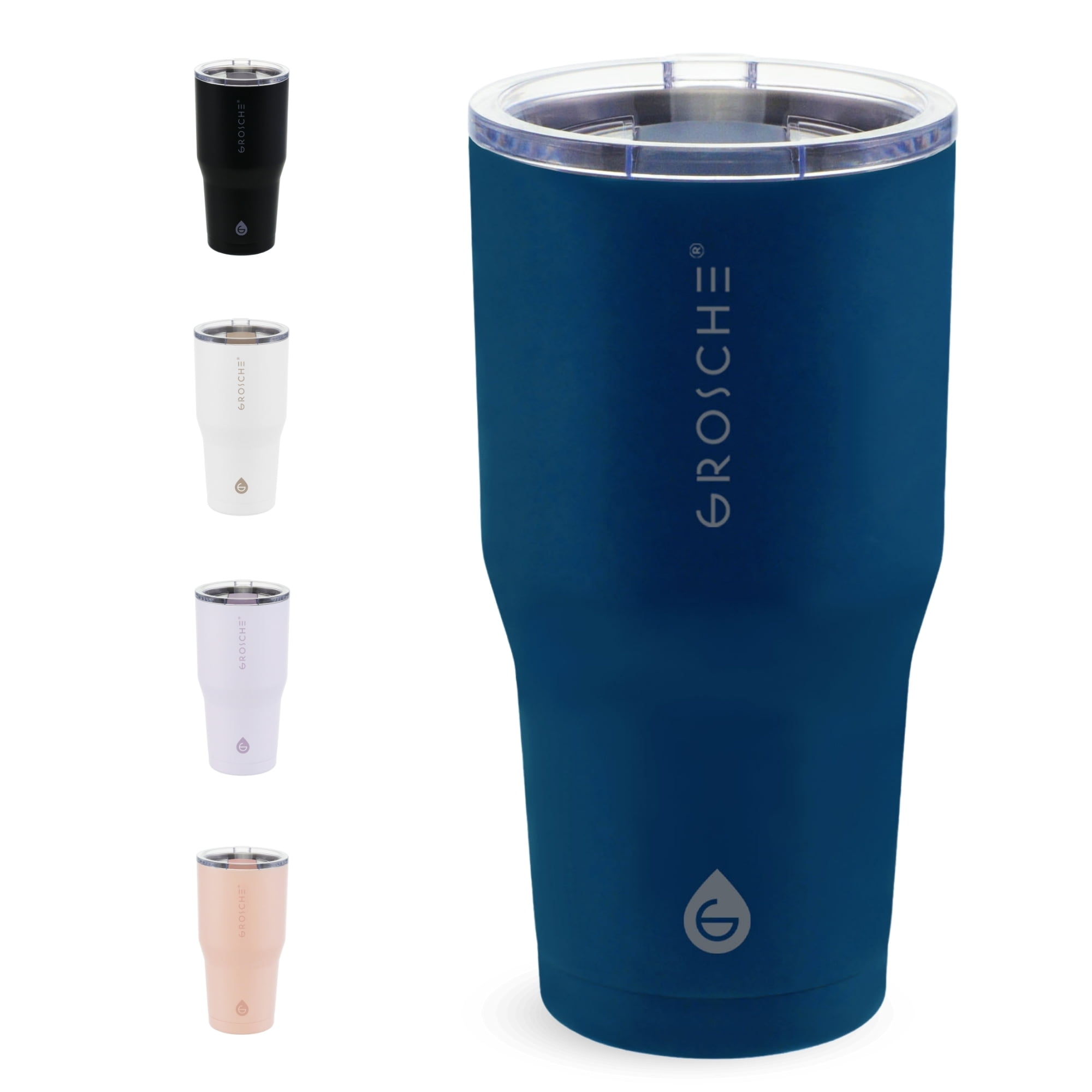 GROSCHE Yukon 20oz insulated coffee mug with lid built tough travel ...