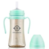 GROSMIMI Spill Proof no Spill Magic Sippy Cup with Straw with Handle ...