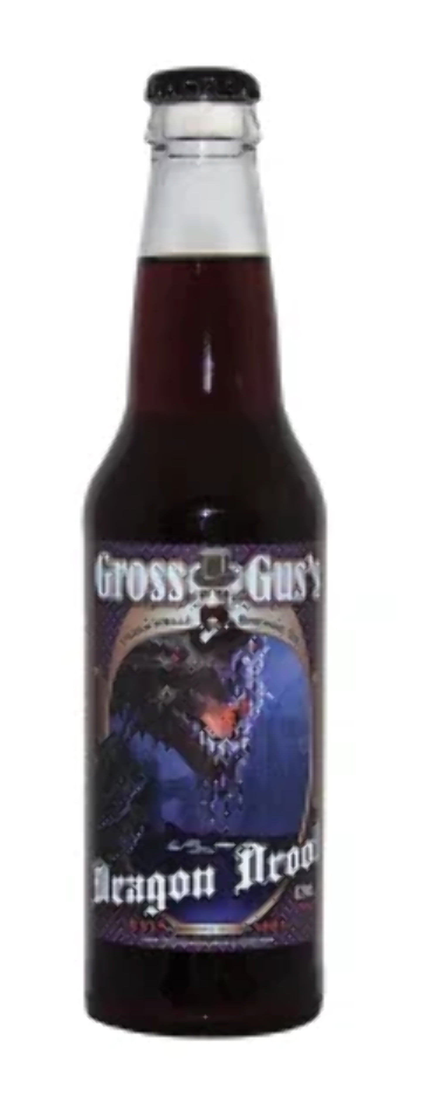 GROSS GUS DRAGON DROOL BLACK LICORICE SODA 12 OZ BOTTLE - Walmart.com