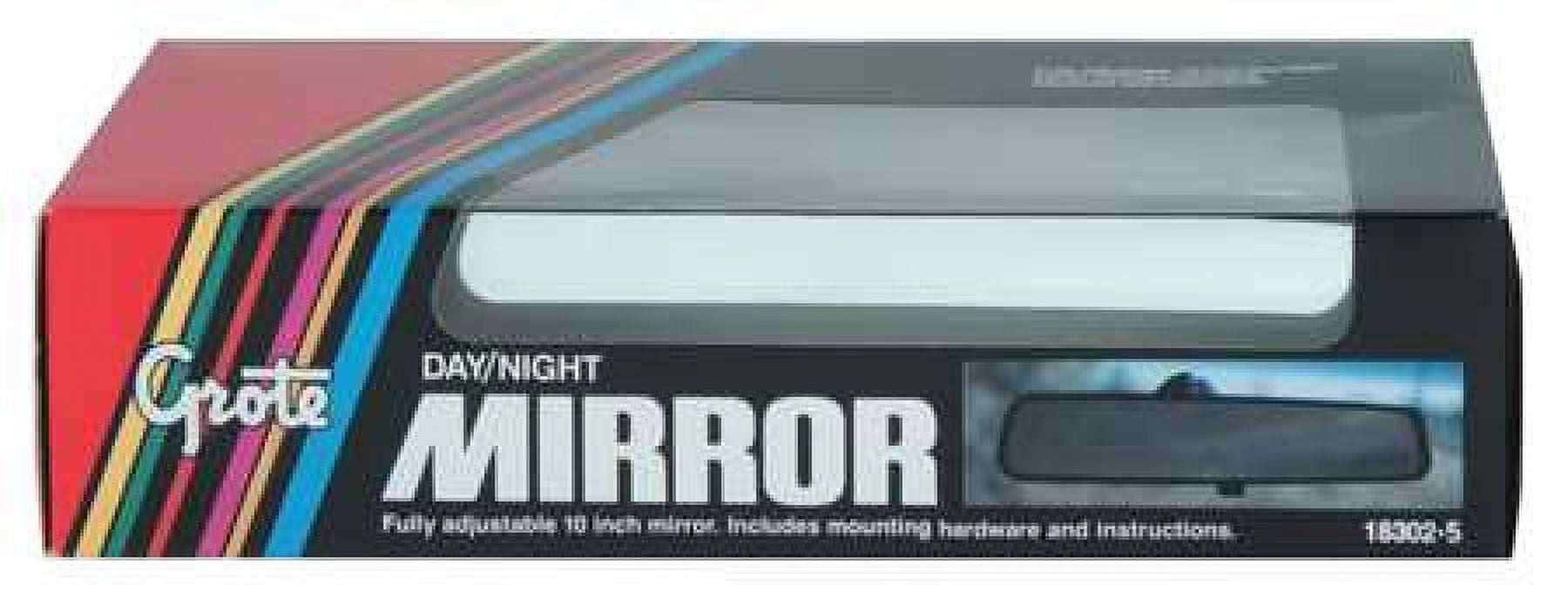 GROTE 18302-5 Rear View Mirror,10 x 2-7/16 In - Walmart.com