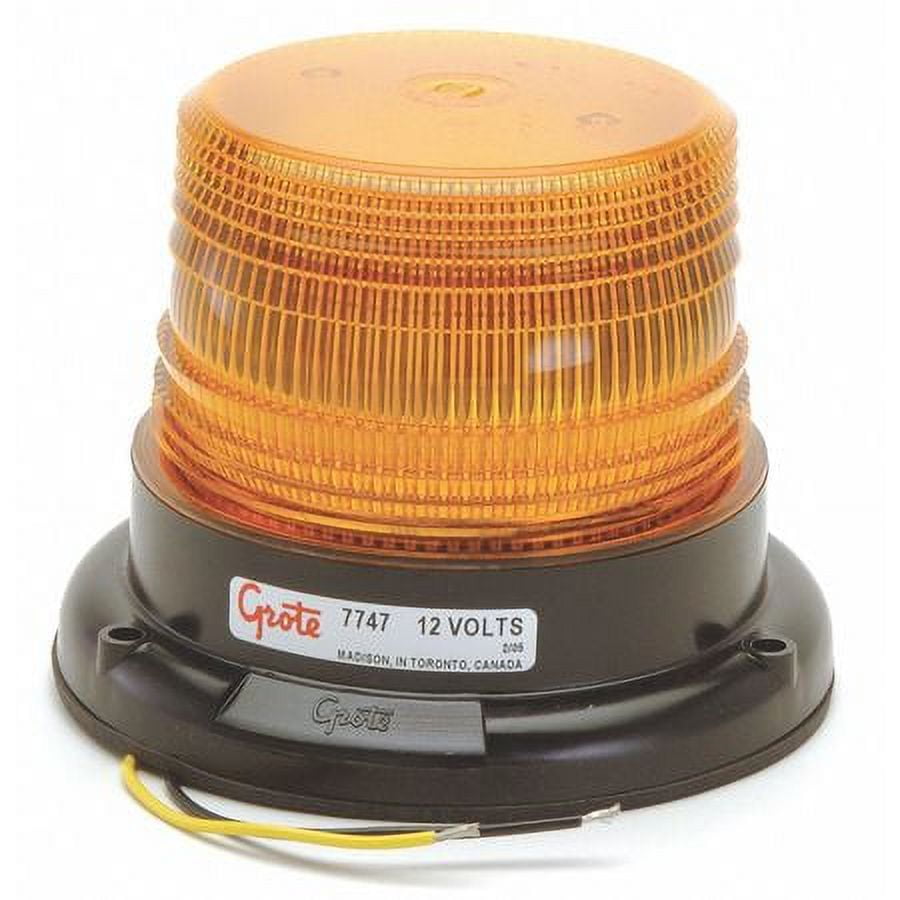 GROTE 77473 Mini Strobe Light, Yellow, Permanent, LED - Walmart.com