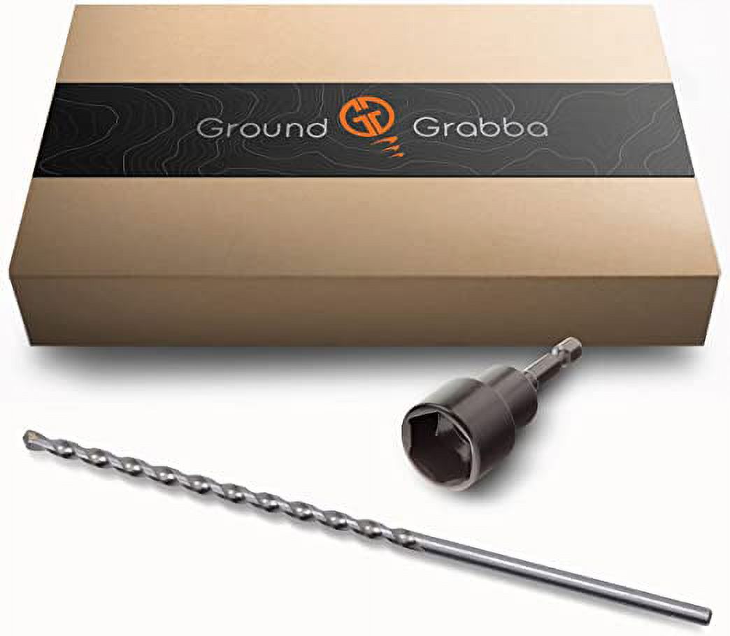 GROUNDGRABBA Screw in Tent Stake Accessory Pack | Socket Driver and ...