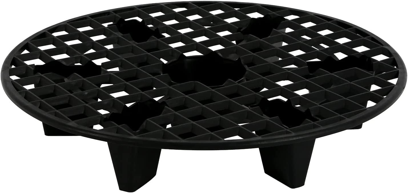 GROWDOTS 13-Inch Natural Pot Elevators for Plants Indoor-Outdoor Stand ...