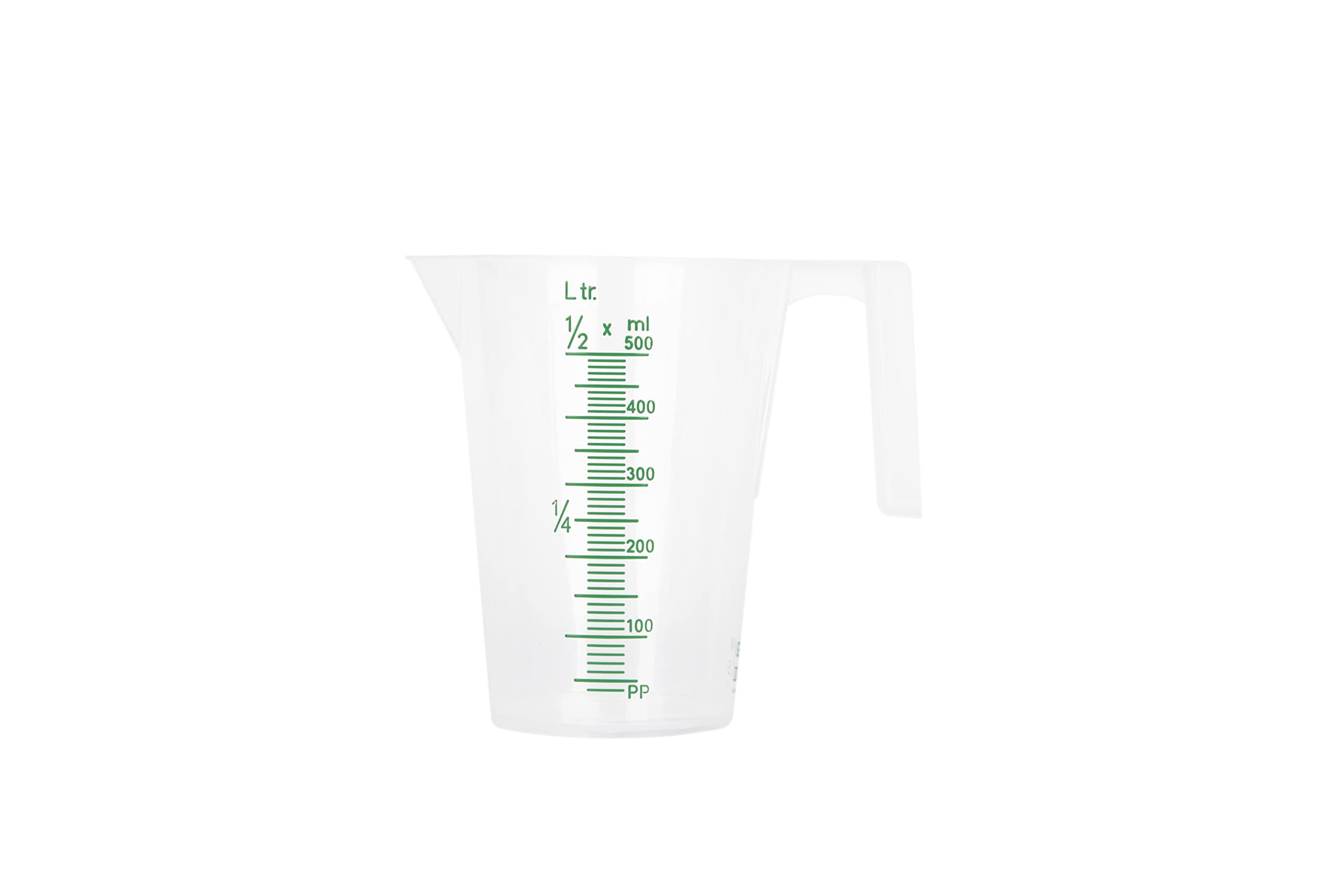 GROWDOTS 500ml Measure Pitcher Food Grade Plastic Graduated Measuring ...