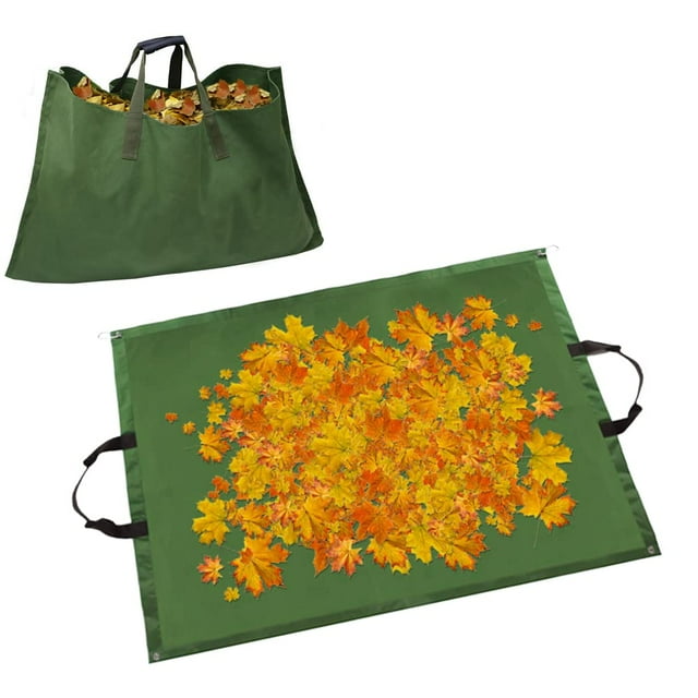GROWORLD Leaf Bag for Collecting Leaves Reusable Garden Yard Waterproof ...