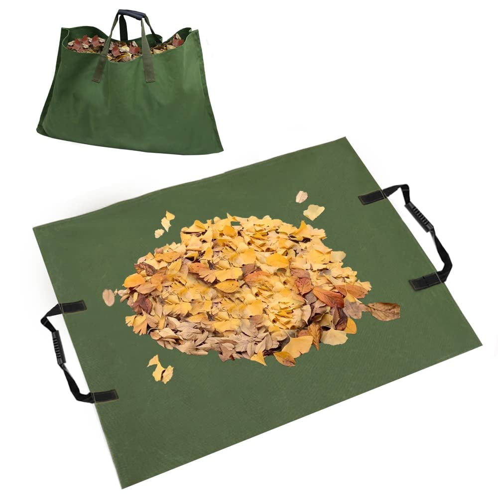 GROWORLD Leaf Bag for Collecting Leaves Reusable Garden Yard Waterproof ...