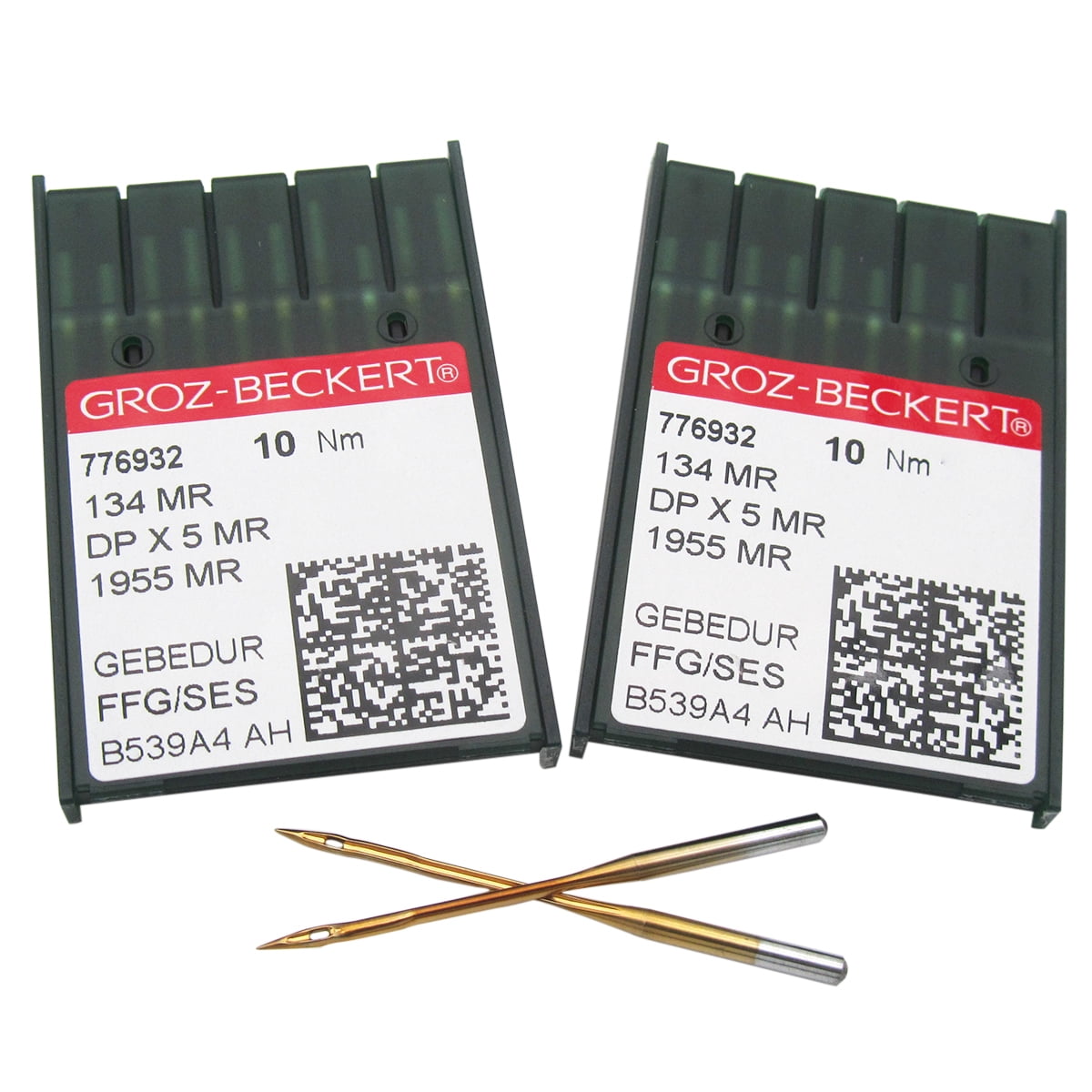 GROZ-BECKERT Needle in CKPSMS Clear Plastic Box-20 Groz Beckert 134MR ...