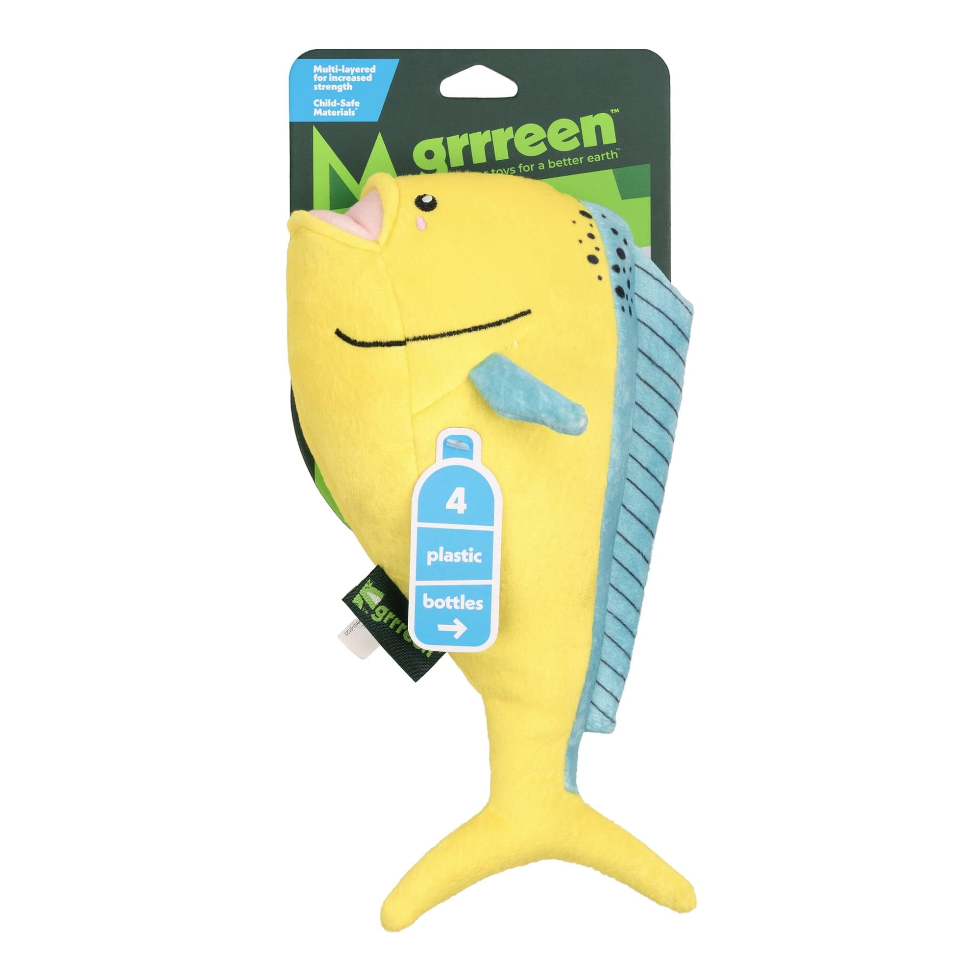 GRRREEN Ocean Collection Dog Toys | Jumbo Sized Mandi The Mahi Mahi ...