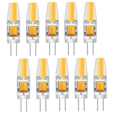 G4 3W LED Landscape Light Bulbs 12V-24V Warm White 2700K, 20W-30W T3 Halogen Replacement, Low ...