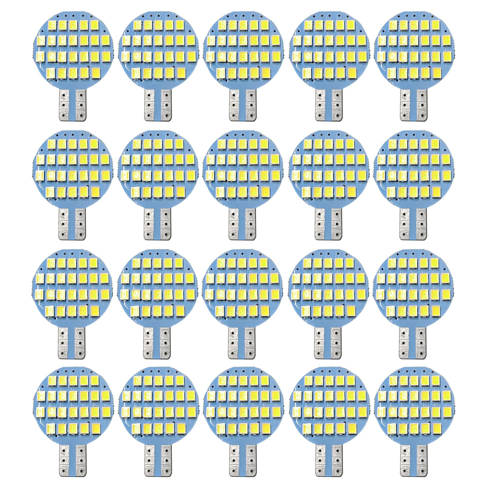 GRV 20x T10 LED MSF2 Light Bulb 921 194 192 C921 24-2835 SMD Super ...