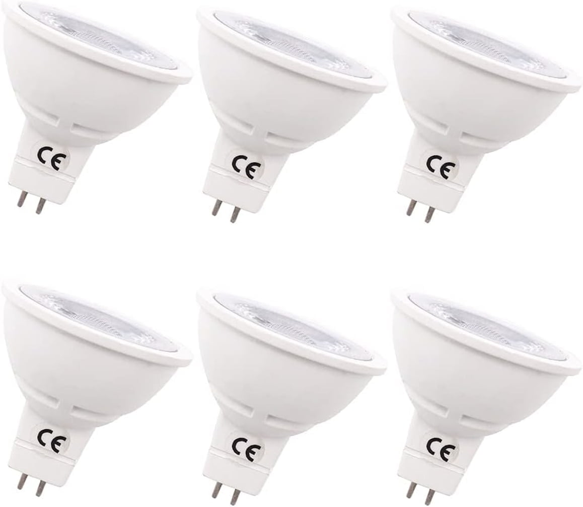 GRV MR16 G5.3 LED Bulb AC110V 120V 5W Indoor Lighting Downlight Not Dimmable Cool White Pack of ...