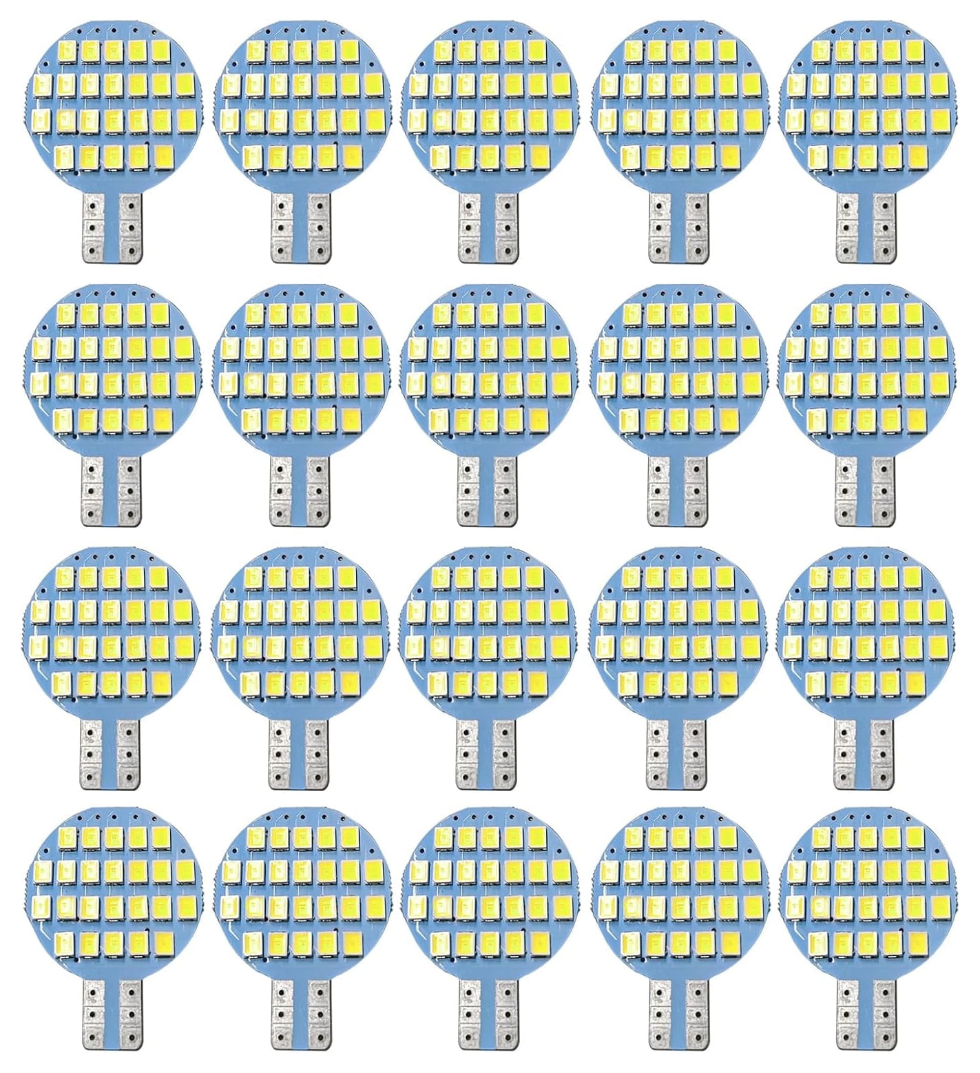 GRV T10 LED Light Bulb 921 194 192 C921 24-2835 SMD Super Bright Lamp ...