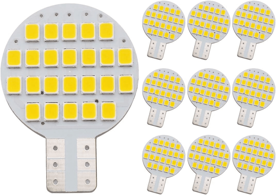GRV T10 LED Light Bulb 921 194 192 C921 24-2835 SMD Super Bright Lamp ...