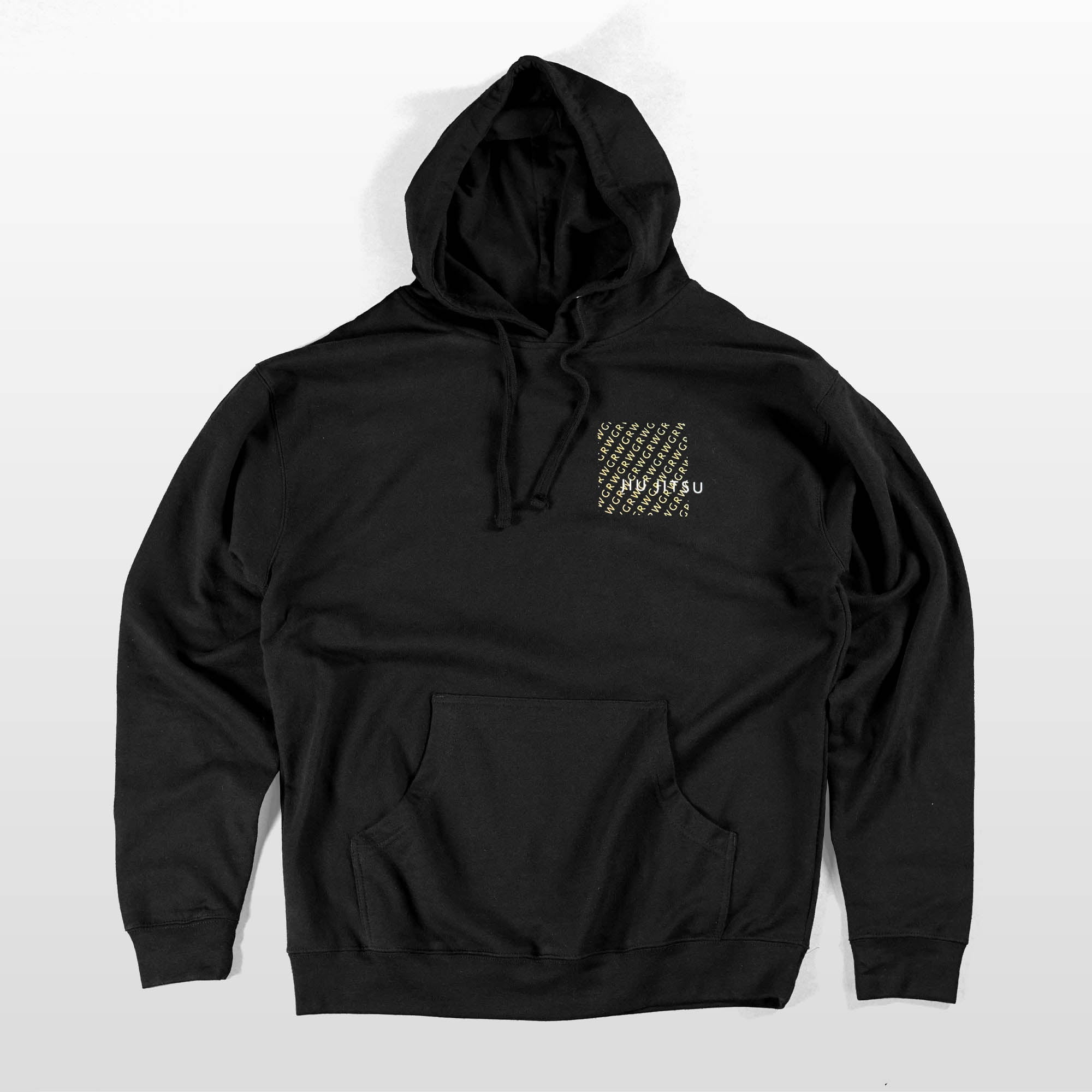 GRW Logo Step & Repeat Jiu Jitsu Hoodie - Walmart.com