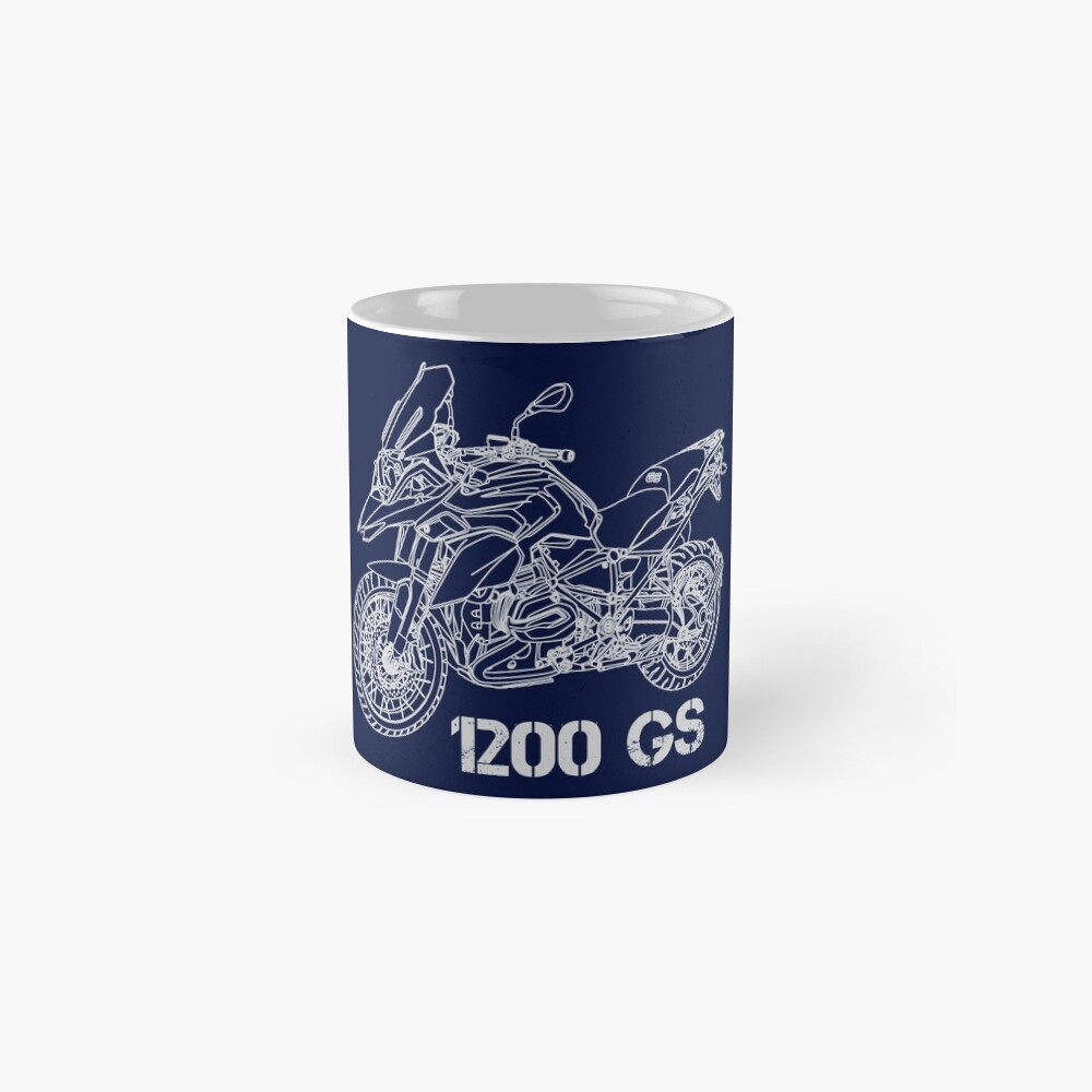 GS 1200 GS 1250 ADVENTURE Dark Blue motorcycle Classic Mug - Walmart.com