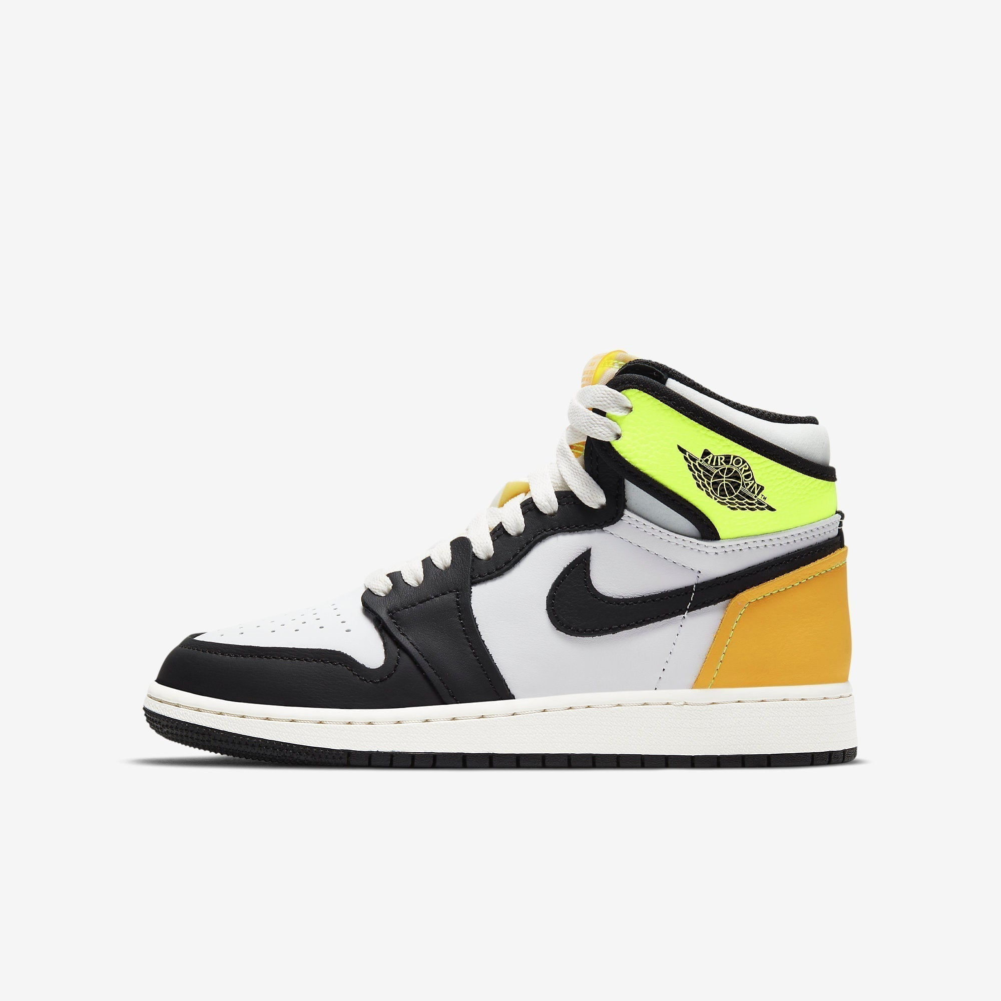 (GS) Air Jordan 1 Retro High OG 'Volt / Gold' (2021) 575441-118 ...