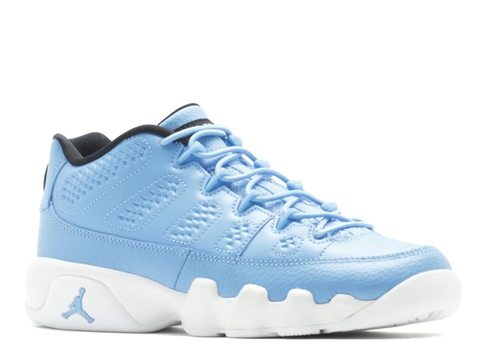 Air Jordan 9 IX Retro Low (GS) "Pantone UNC" University Blue - White ...