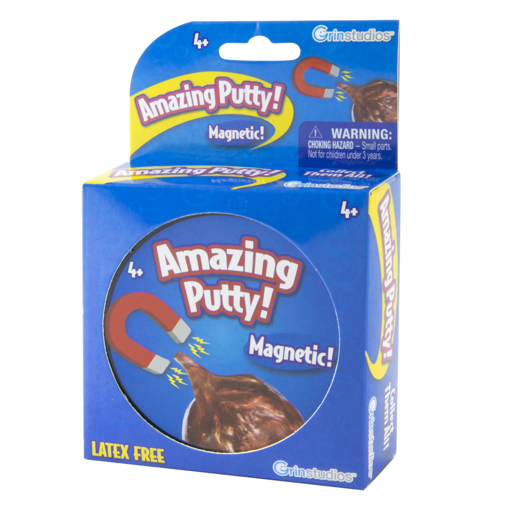 Grin Studios GS Amazing Magnetic Putty - Popping, Twisting, Collectible ...