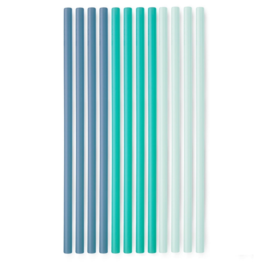 GoSili Extra Long Reusable Straws, 12pk - Walmart.com