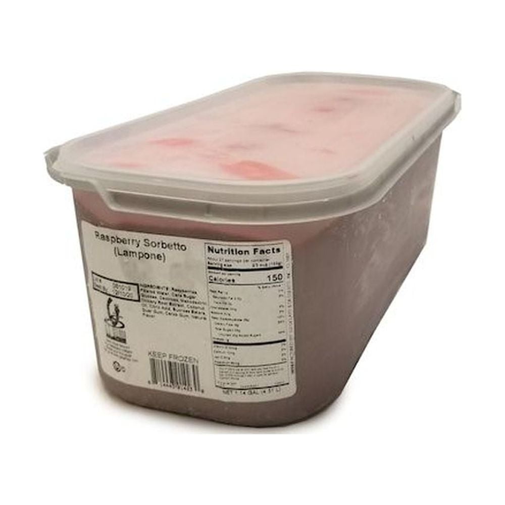 GS Gelato Dairy-Free Raspberry Sorbetto, Tangy Flavor, 4.31 Liter ...