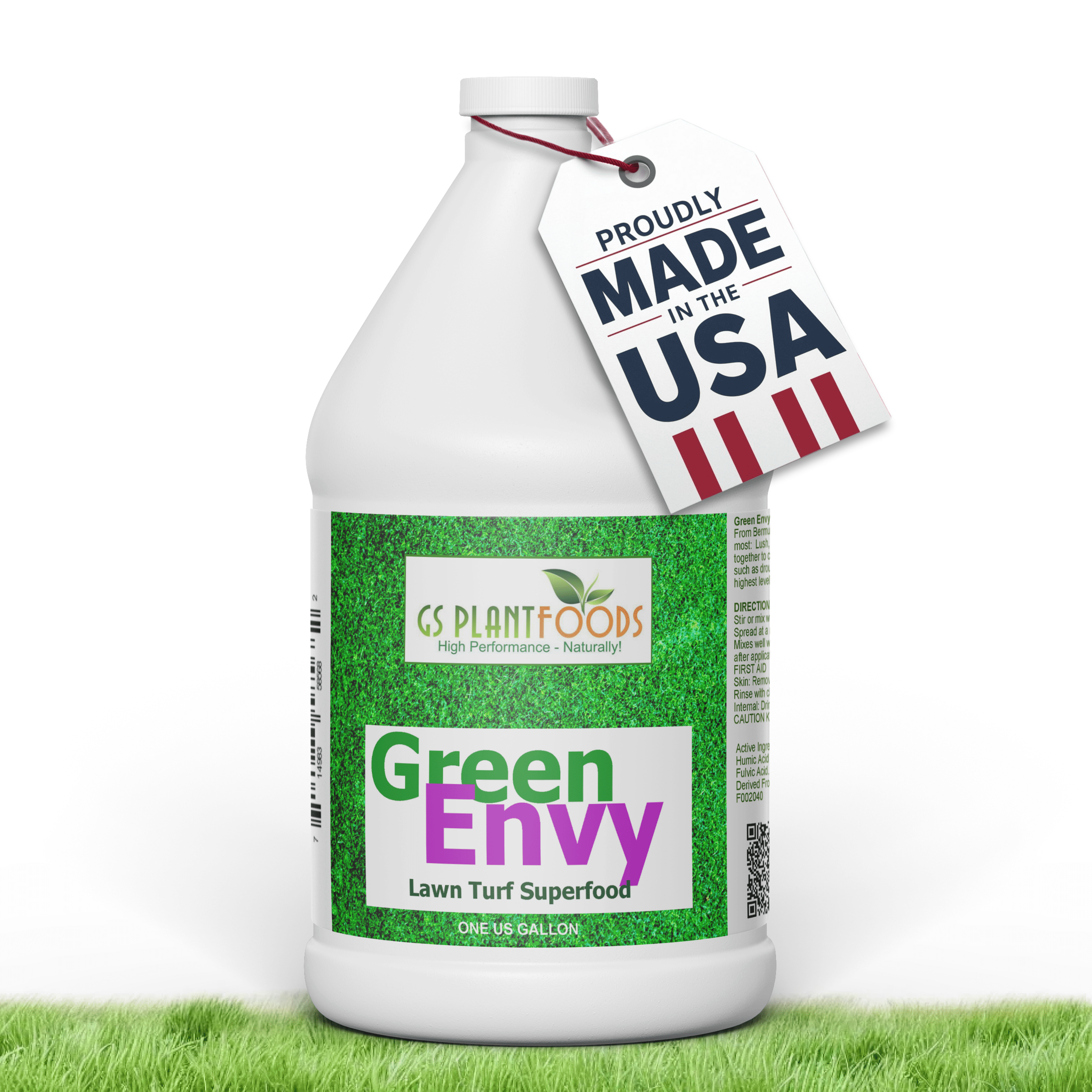 GS Plant Foods Green Envy Liquid Fertilizer Concentrate, Humic Lawn ...