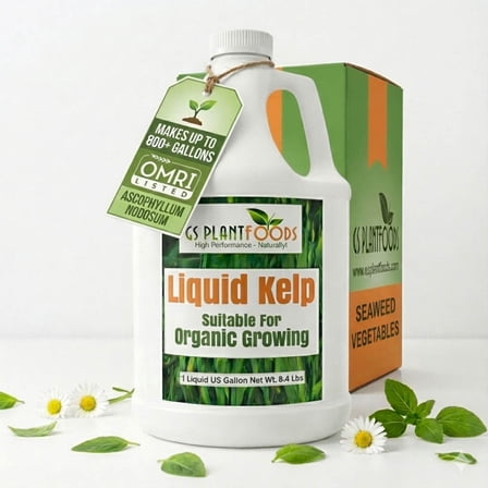 Hydrolyzed Fish Fertilizer - Liquid Plant Food for Garden, Lawn ...