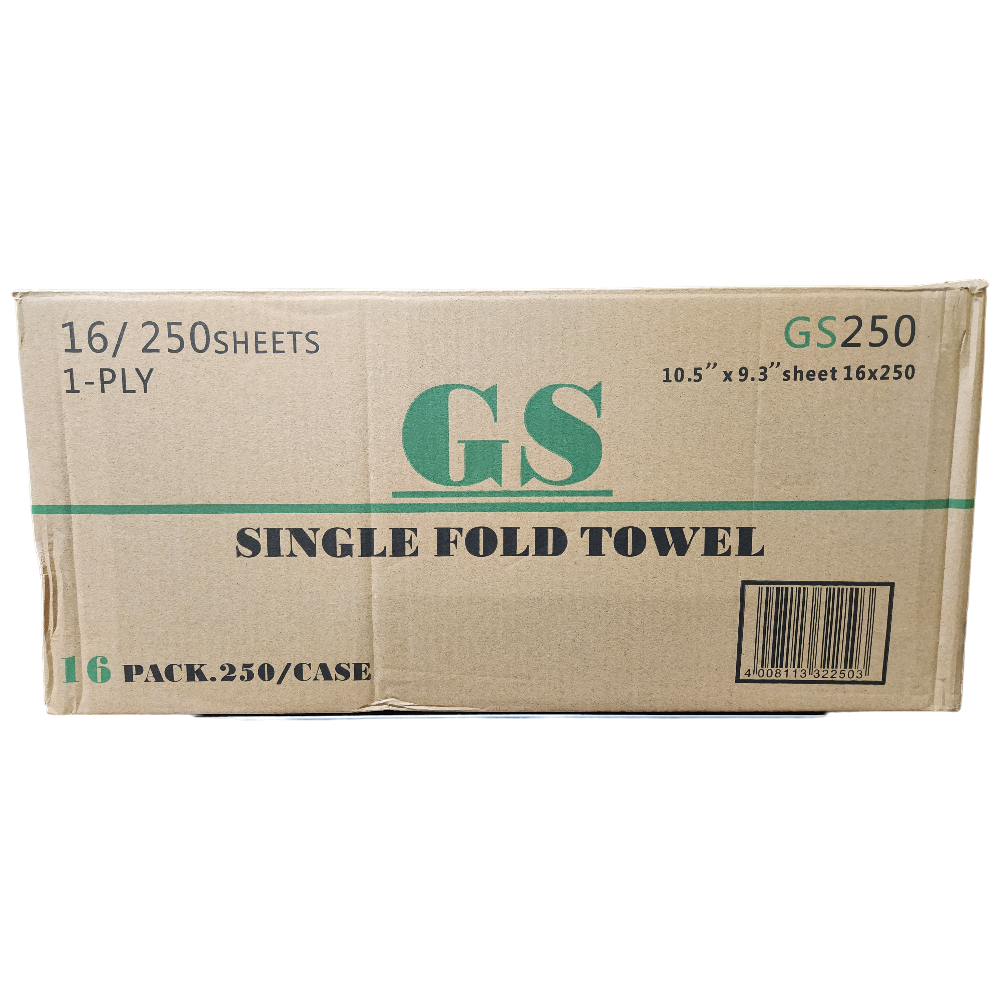 GS250 Single Fold Towels (Case) - Walmart.com