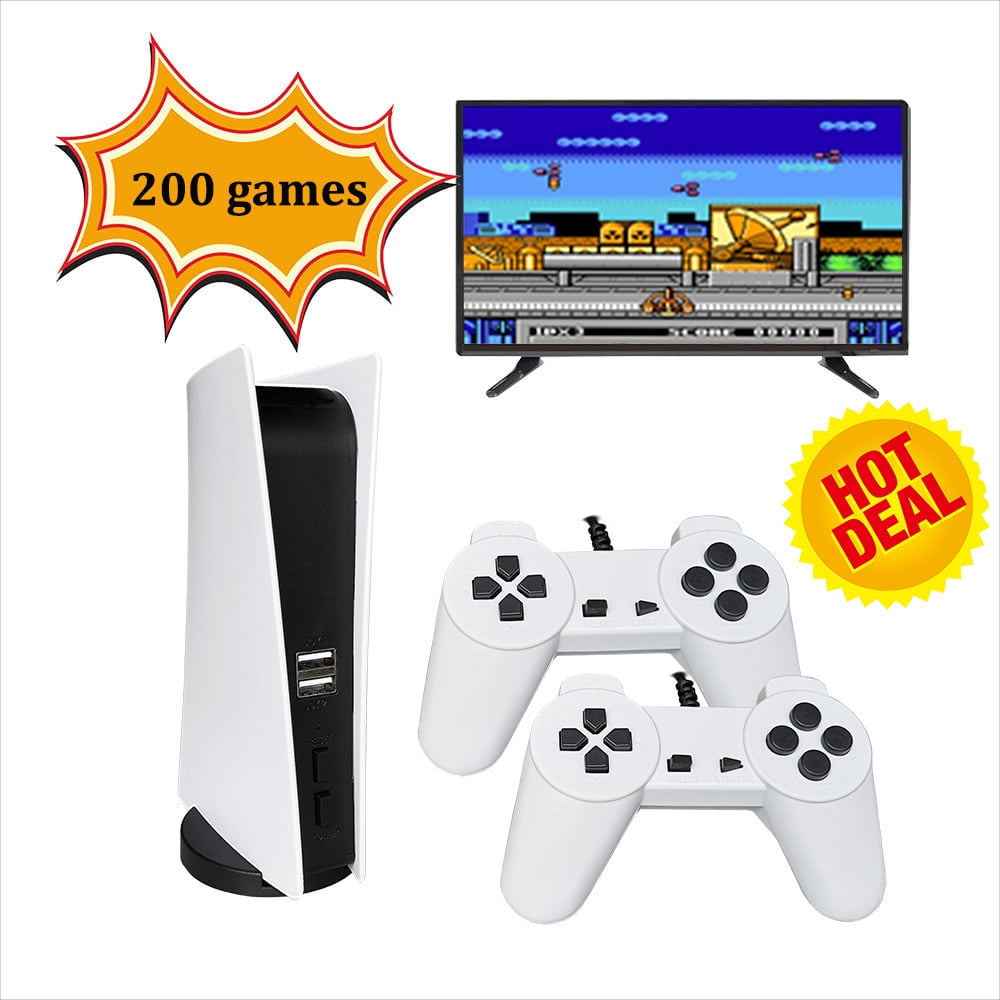 GS5 8-Bit USB Wired Handheld Game Console with 200 Classic Games, AV ...