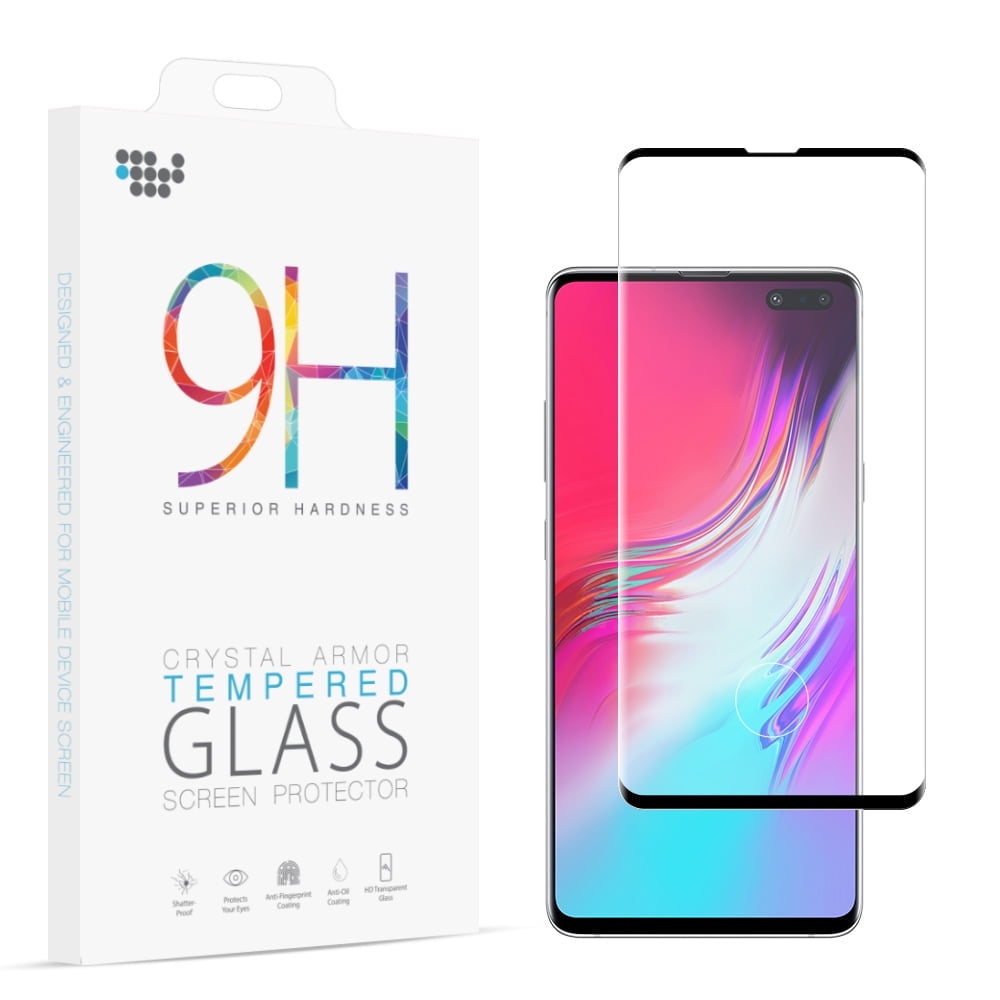 GSA Curved Tempered Glass w/Black Border For Samsung Galaxy S10 5G ...
