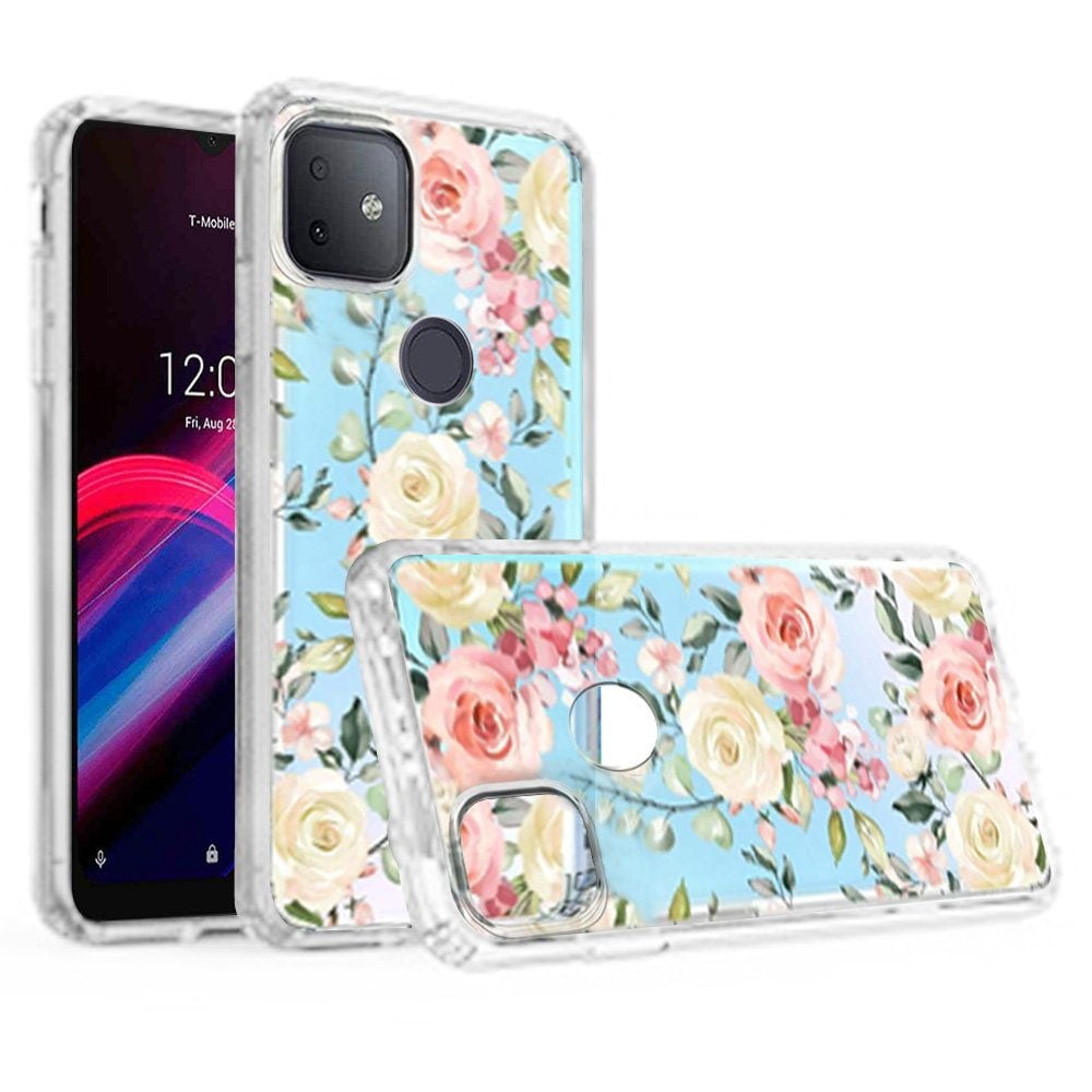 GSA Fantastic Harmony Design Hybrid Case for Revvl 4 Plus - Roses ...