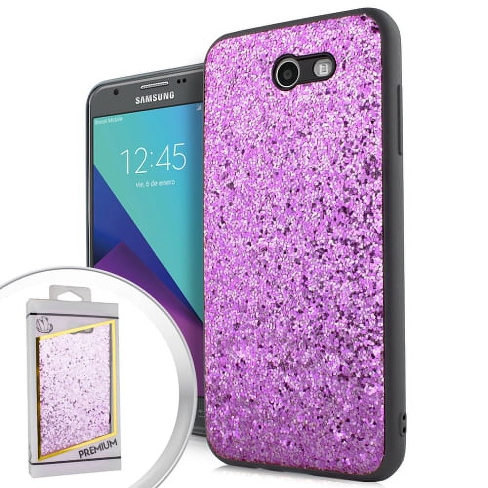 GSA Fused Glitter Candy Pink Case For Samsung Galaxy J3 (2017),J327 ...