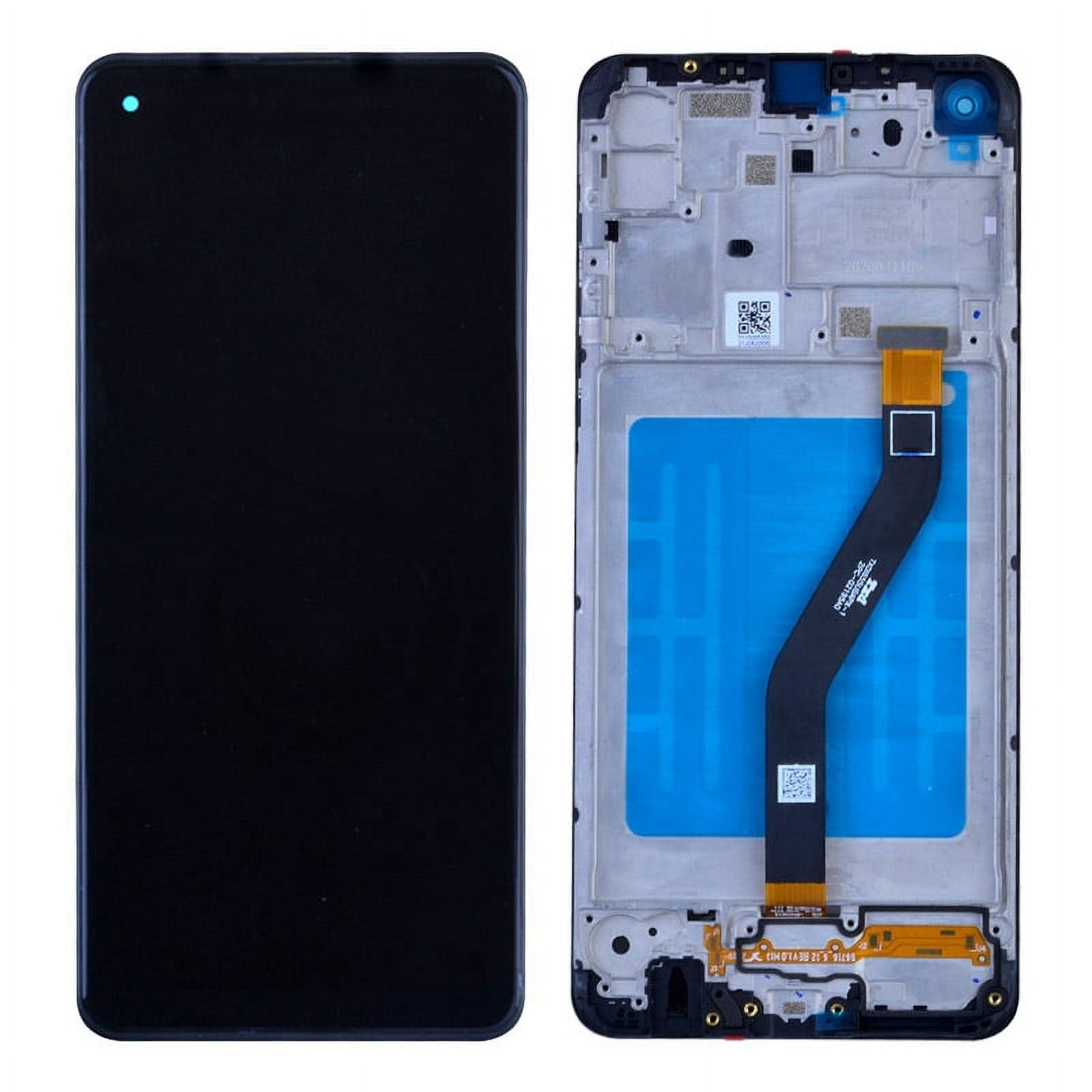 GSA LCD ASSY W/Frame For Samsung Galaxy A21 (2020) & A215 Black ...