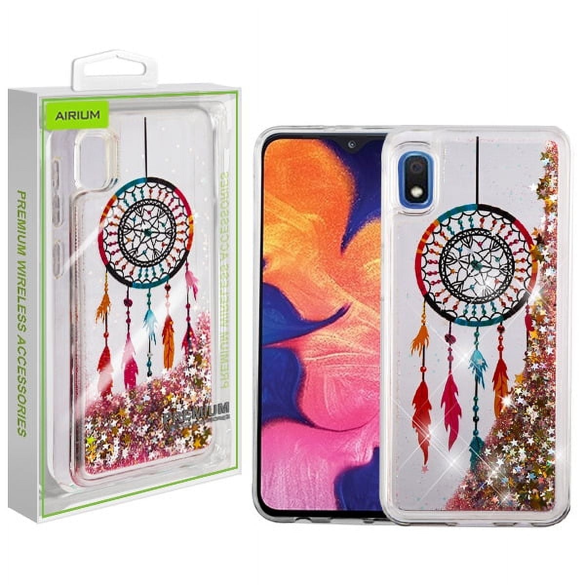 GSA Liquid Glitter Rainbow Dream Catcher Case For Samsung Galaxy A10e ...